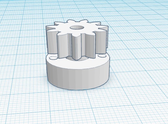 ⚙️ Wrist Gear for standard servo mount for Inmoov rotating wrist・Free ...