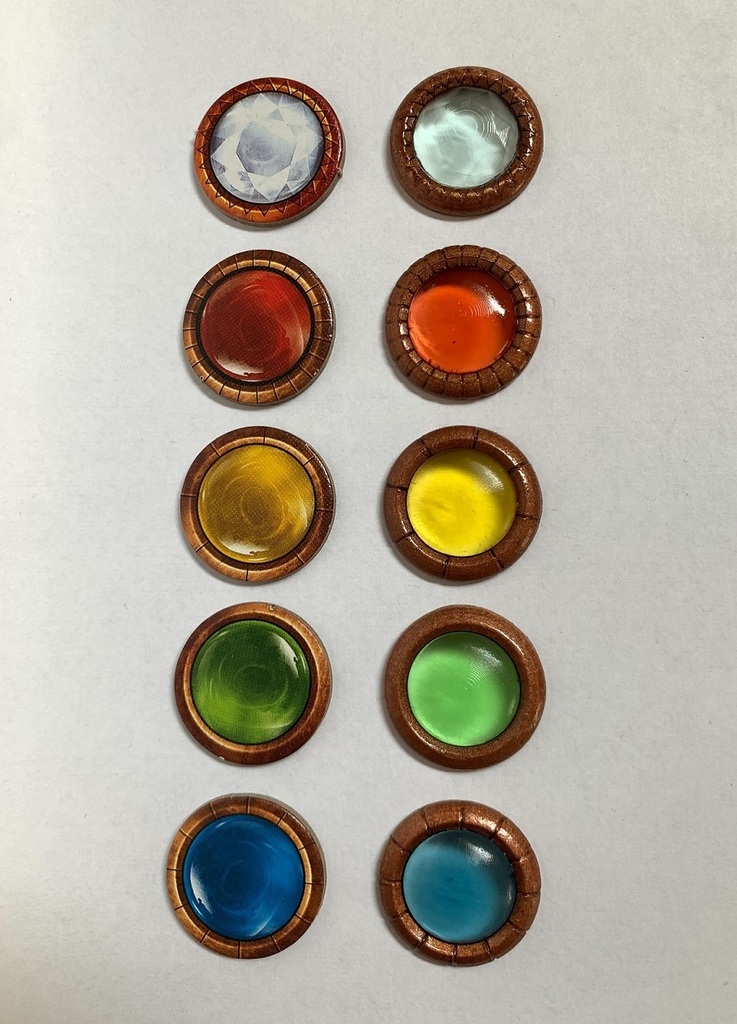 ♟ Viceroy board game gems・Free 3D File for ・Cults