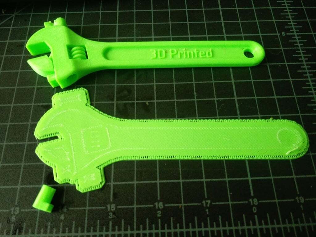 3D printable Fully assembled 3D printable wrench・Cults
