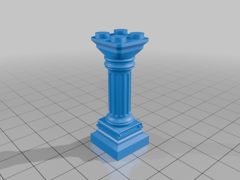 🆕 [L3go] new Brixx - Roman Columns - 2x2・Free STL File for 3D printing ...