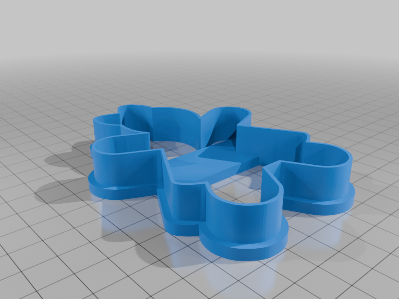 Free 3D file [Cookie Cutter] Gingerbread Girl Ribbon 🍪 ・Design to ...
