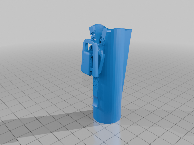 🤐 [Clipper Sleeve] Zipper・Free 3D File for ・Cults