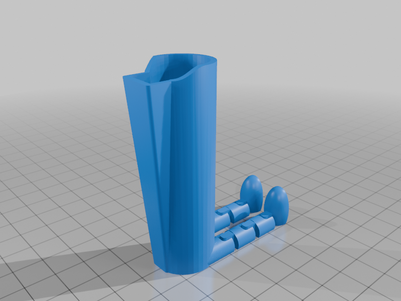 🎲 [Clipper Sleeve] articulated Edge Stool flexible Legs・Free 3D File ...