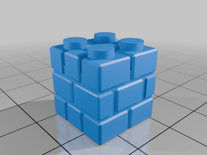 🆕 [L3go] new Brixx - Mario - Brick Block - 2x2・Free STL File for 3D ...