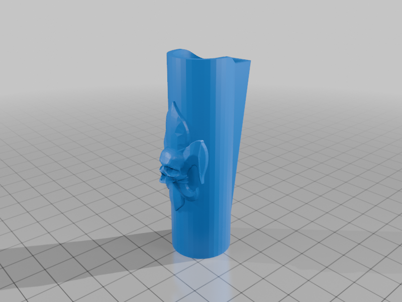 💀 [Clipper Sleeve] Fleur de Muerte・Free 3D File for ・Cults