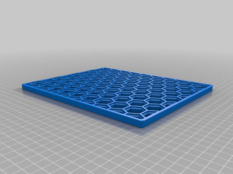 🏢 [HSW] Honeycomb Storage Wall - Base / Body w Border・Free 3D File for ...