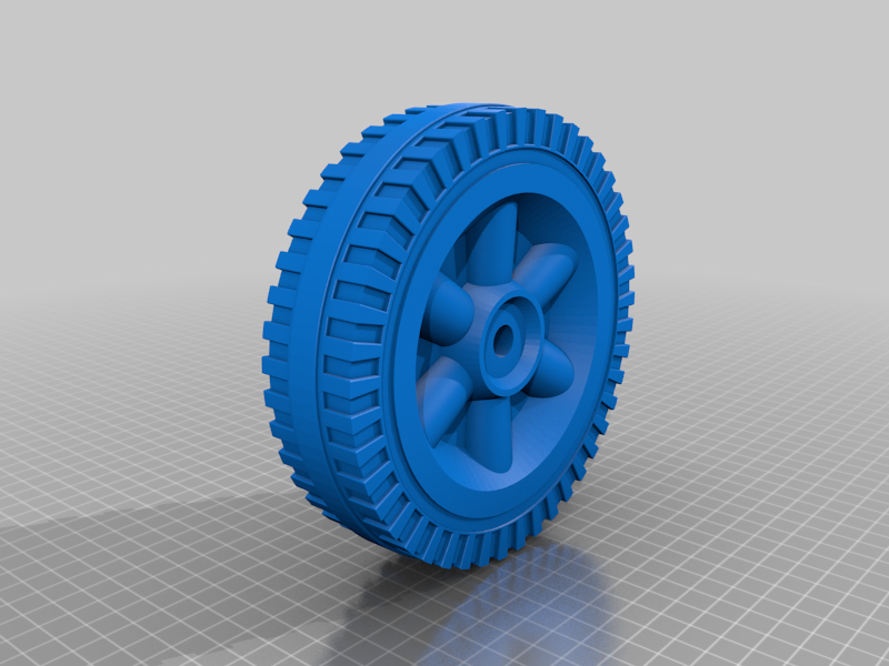 Free 3D file Replacement wheel for grill 🛞 ・3D printable object to ...