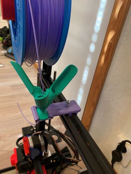 3D file Sharpie/Color blender mount adapter for Ender 3/Pro/Cr10/Mini/S ...