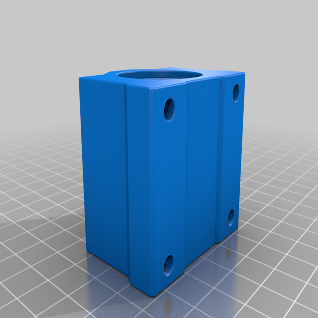 Free 3D file Blocchi cuscinetti lineari - Linear bearings block SCS6UU - SCS8UU - SCS10UU ...