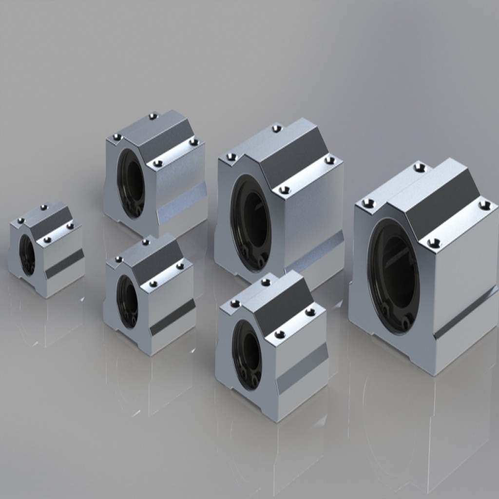 Free 3D file Blocchi cuscinetti lineari - Linear bearings block SCS6UU - SCS8UU - SCS10UU ...