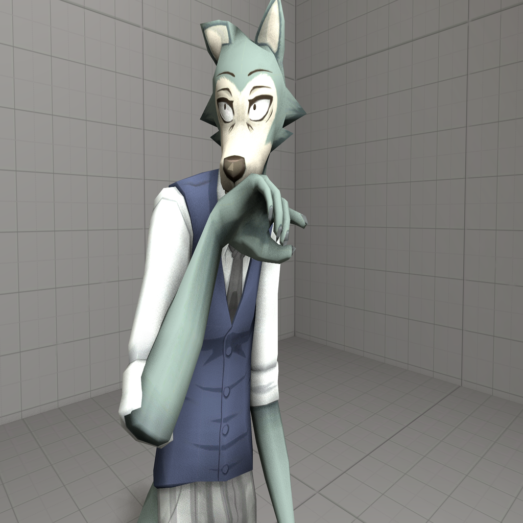 Бесплатный 3D файл Легоси из BEASTARS 👾 ・Модель 3D-принтера для ...