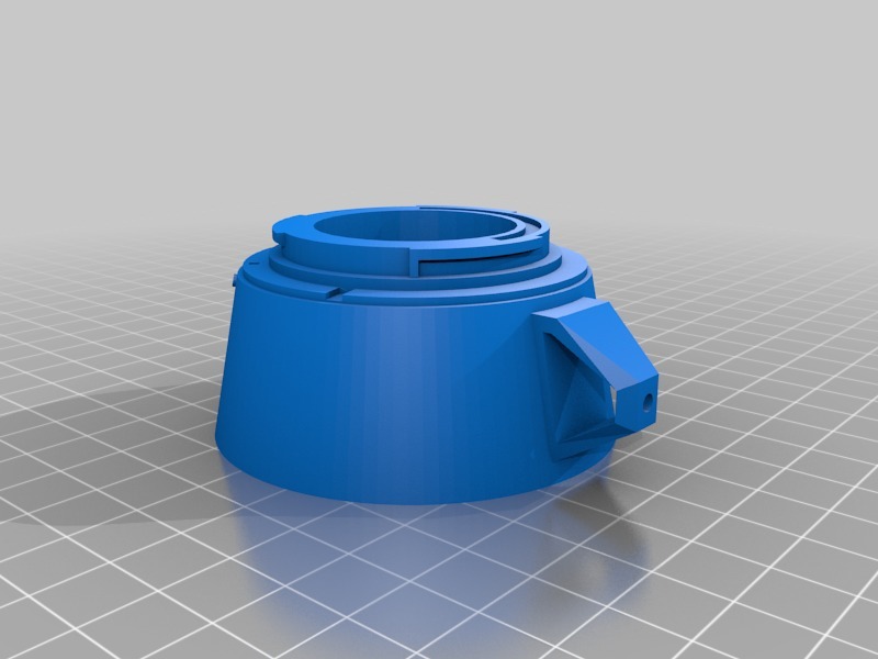 Free 3D file Canon lens EF-M to EF adapter 📷 ・3D printing model to ...