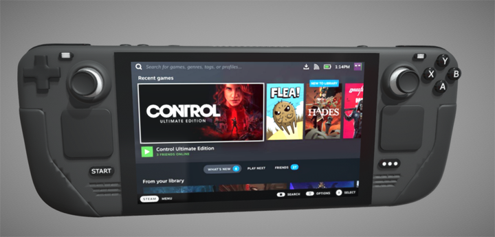 😤 Steam Deck Console (non official)・Free 3D File for ・Cults