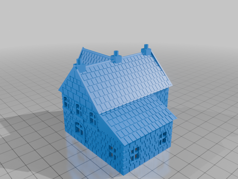 Free 3D file Country/Farm House 🏠 ・Design to download and 3D print・Cults
