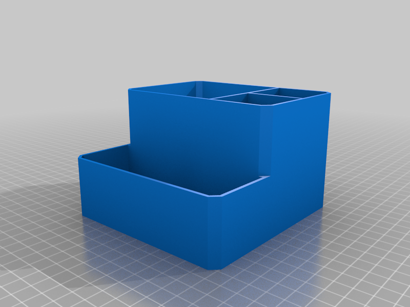 Free 3D file Desktop big organizer 🏢 ・3D printer design to download・Cults