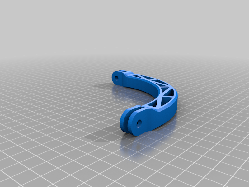 Free 3D file GoPro Curved Extension 90° dual 2-prong 🧞‍♂️ ・3D printer ...
