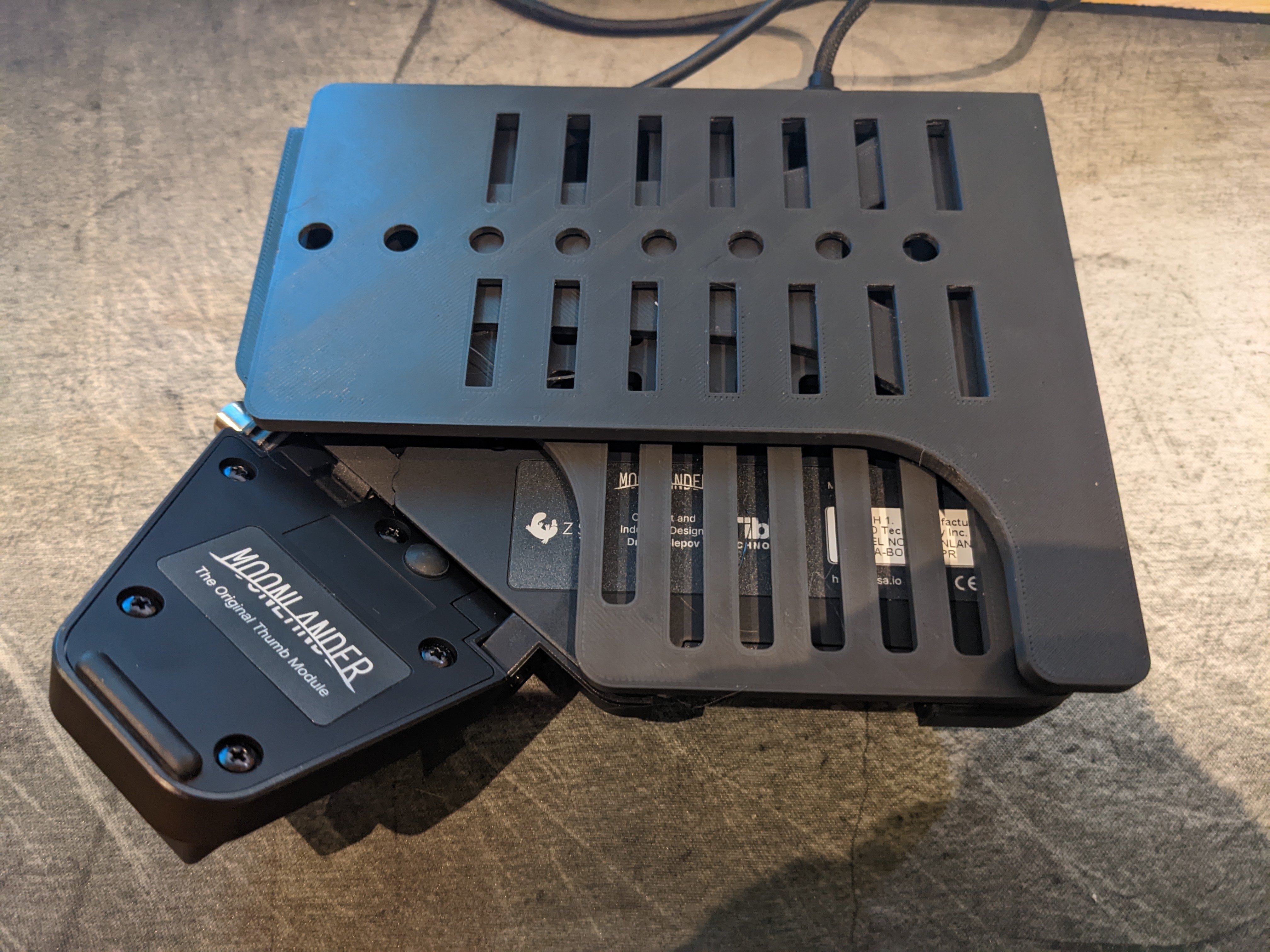 3D printing Moonlander tenting kit that folds flat・Cults