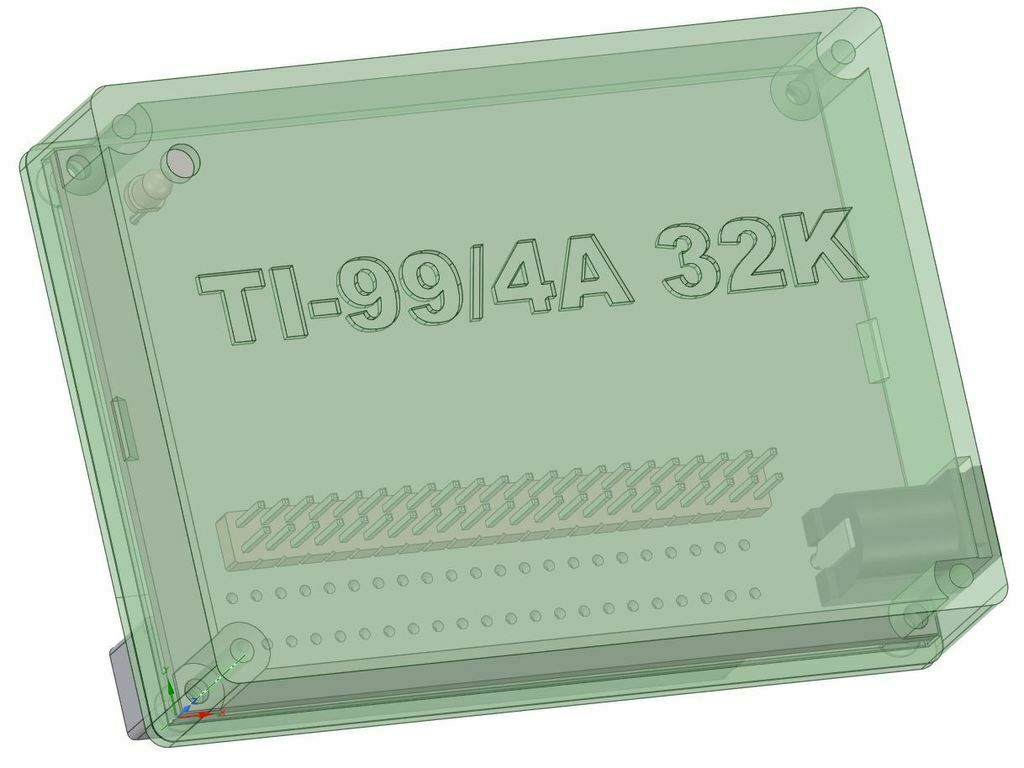 Free 3D file TI-99/4A Sideport 32K Memory Expansion Case 🔧 ・3D print ...