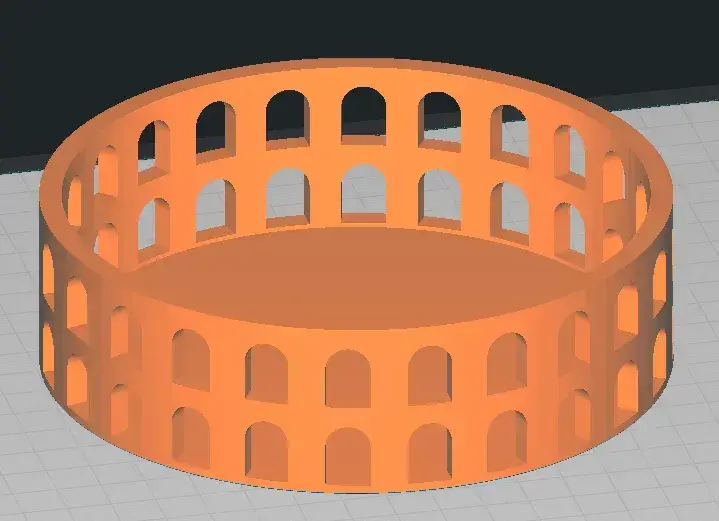 Free 3D file Simple Colosseum Bowl 🥣 ・3D print model to download・Cults