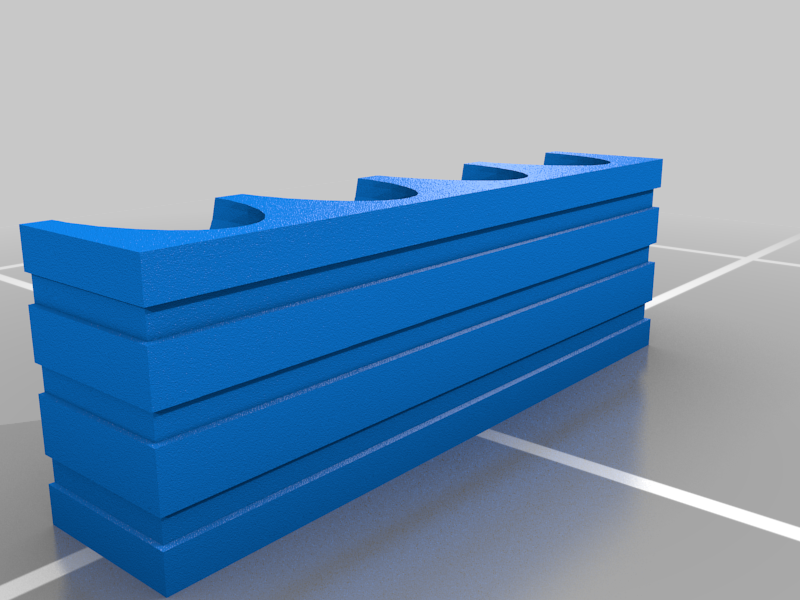 👽 Silicone Toe Separator Mold・Free 3D File for ・Cults