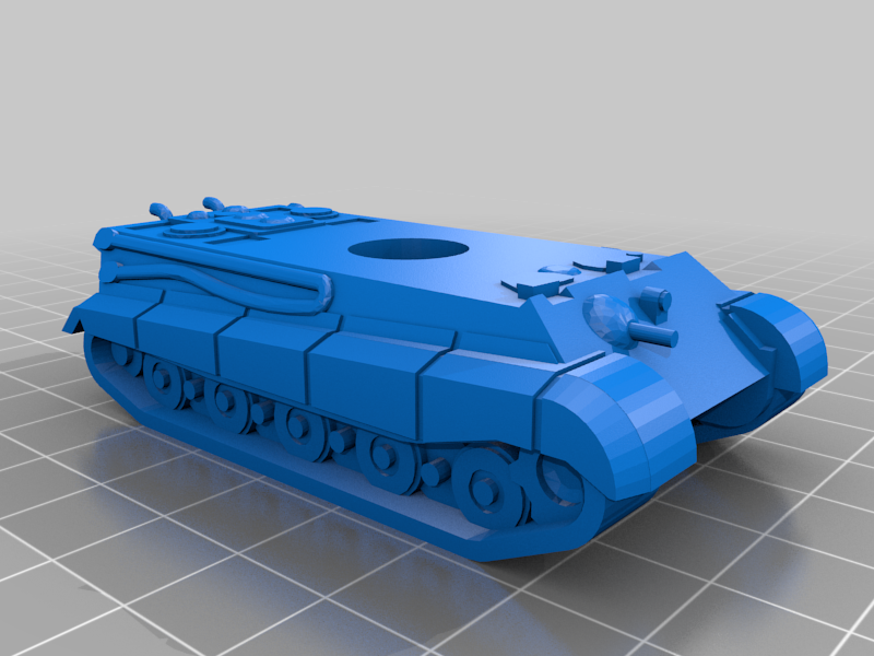 🐅 Tiger 2 H (105 mm)・Free 3D File for ・Cults