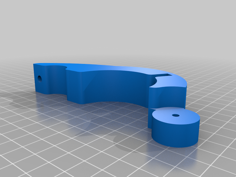 🐠 Rod Holder with adjustable clip・Free 3D File for ・Cults