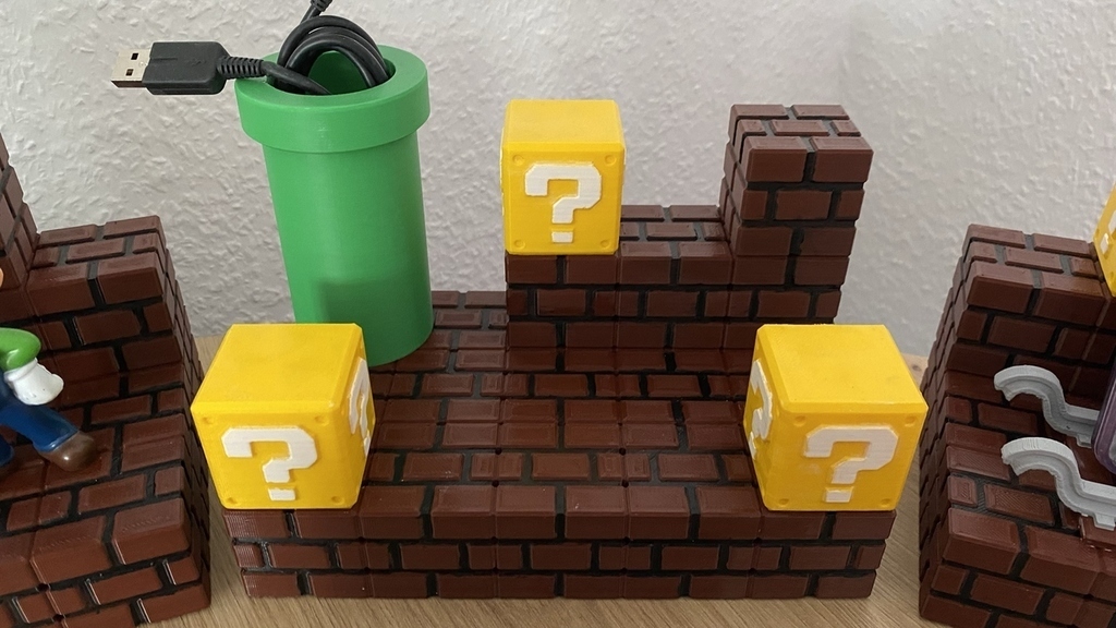 Free 3D file Super Mario designed handheld device display stand's 🎲 ・3D ...