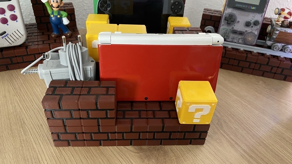 Free 3D file Super Mario designed handheld device display stand's 🎲 ・3D ...