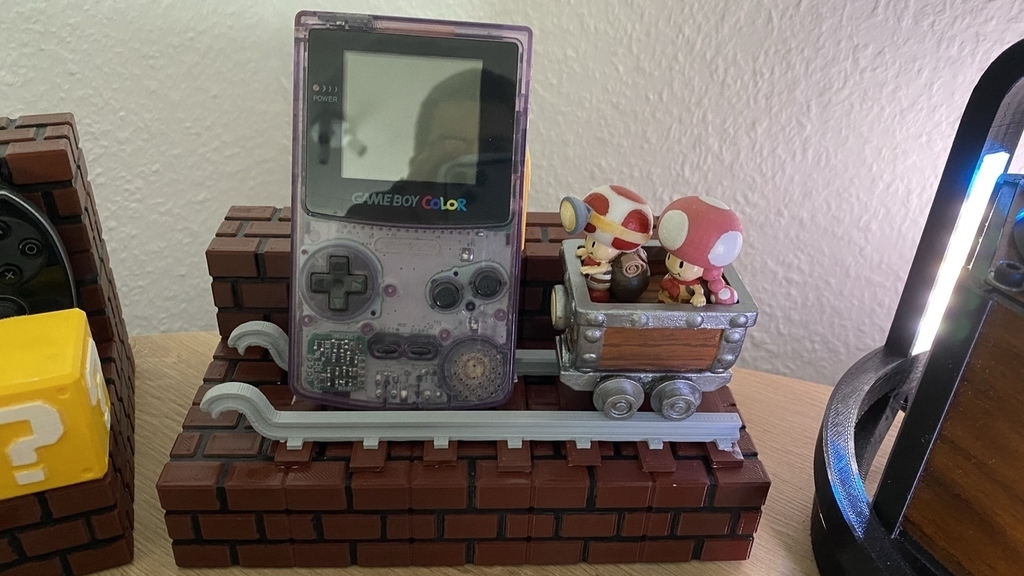 Free 3D file Super Mario designed handheld device display stand's 🎲 ・3D ...