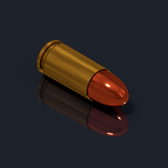 Free STL file 9mm X 19mm Bullet 🔫 ・3D printable design to download・Cults