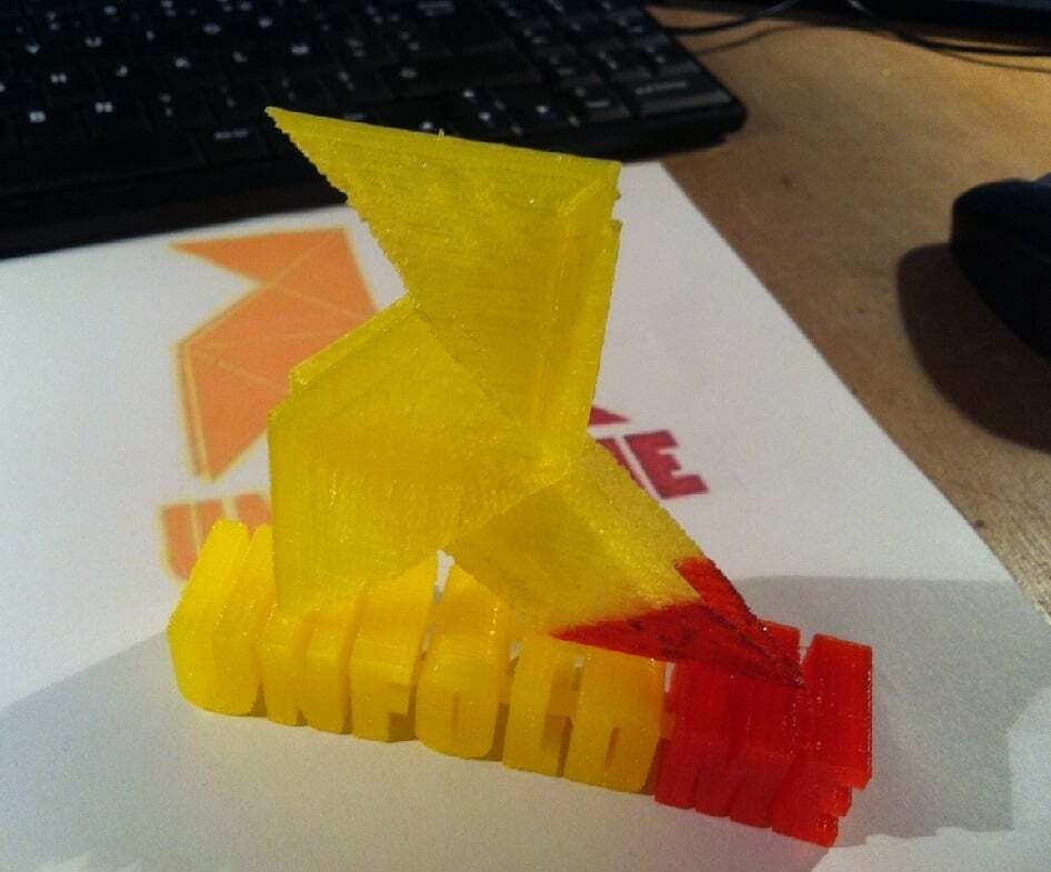 3D printable Paper Folding Models・Cults