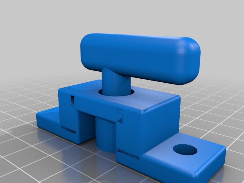 Free 3D file loquet de porte. ( door locker) 🚪 ・3D printing template to ...