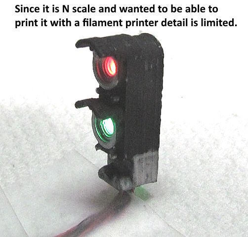 👽 HO or other scale Railroad Dwarf Signals....・Free 3D File for ・Cults