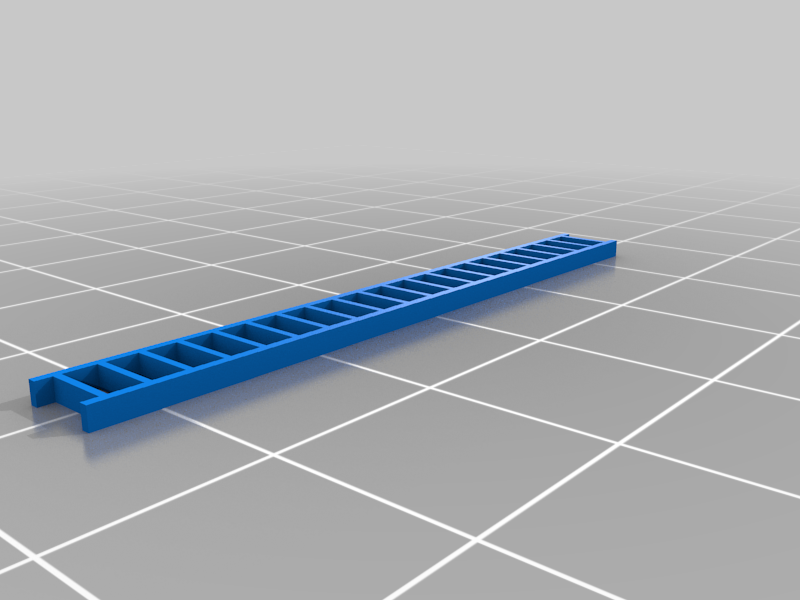 Free 3D file N Scale - 24 foot freestanding ladder 🦶・3D printable ...