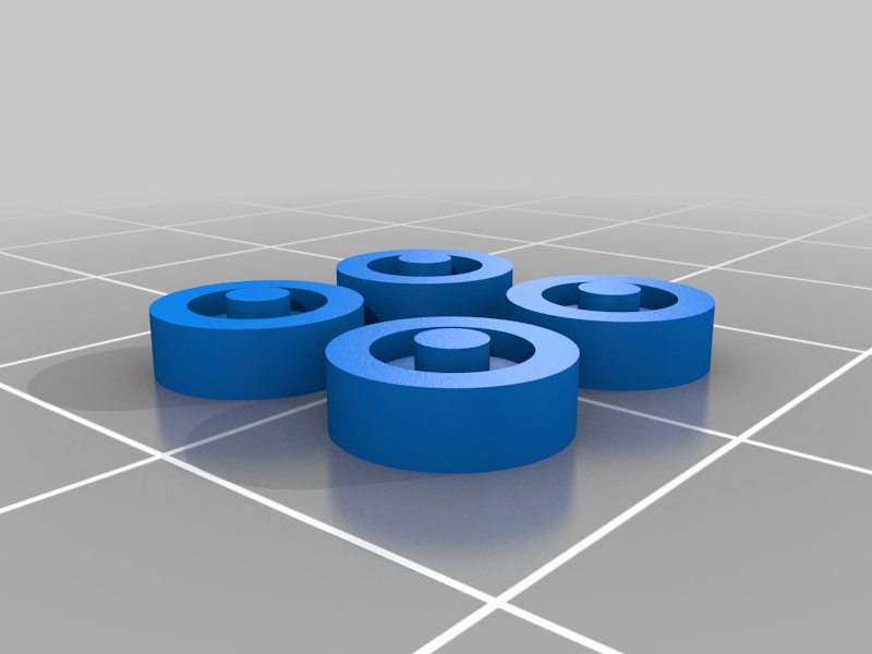 🎨 N Scale -- Wheel/Tire Combinations in 36" and 40" diameters.・Free 3D File for ・Cults