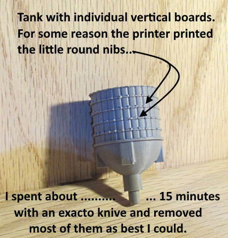 🚰 N Scale - Water tank on a tower・Free 3D File for ・Cults