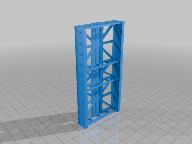 🌉 Pont à poutrelles à plat de 6 pieds de haut à l'échelle N. Les ...