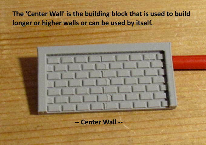 🦶 N Scale - 10 Foot X 20 Foot Stone Wall Sections・Free 3D File for ・Cults