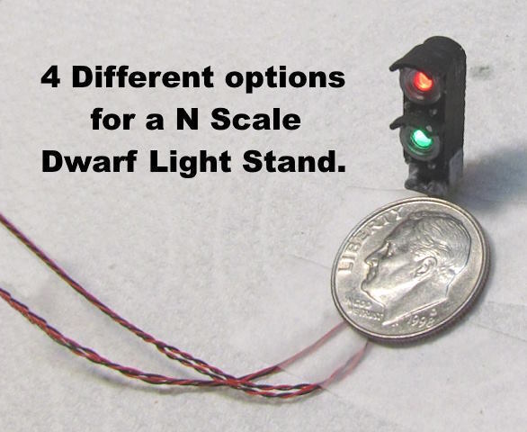 👽 HO or other scale Railroad Dwarf Signals....・Free 3D File for ・Cults