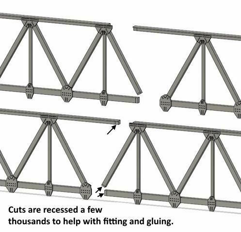 Free 3D file N Scale 100 Ft. Warren Truss Roadway Bridge.... 💯 ・Model ...