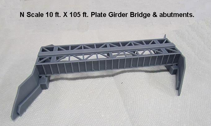 🌉 N Scale 104 Ft. Double Track Plate Girder Bridge...・Free 3D File for ...