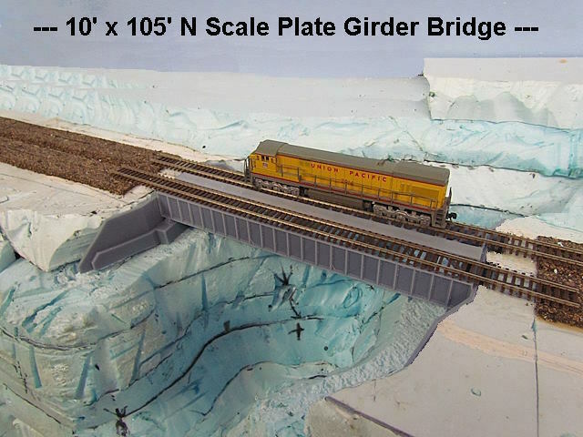 🌉 N Scale 104 Ft. Double Track Plate Girder Bridge...・Free 3D File for ...