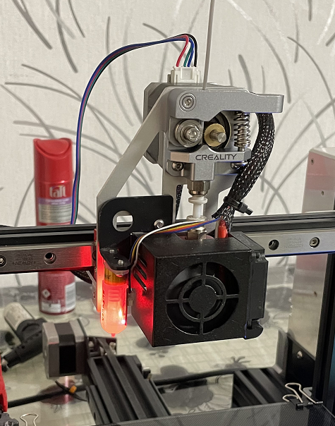 🔧 Ender 3(Pro) Linear Rail X + Direct Drive Axis Mod・Free 3D File for ・Cults