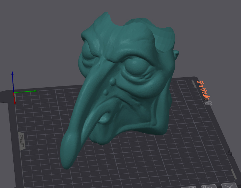 🎃 Big-nose face Halloween Candy bucket・Free 3D File for ・Cults