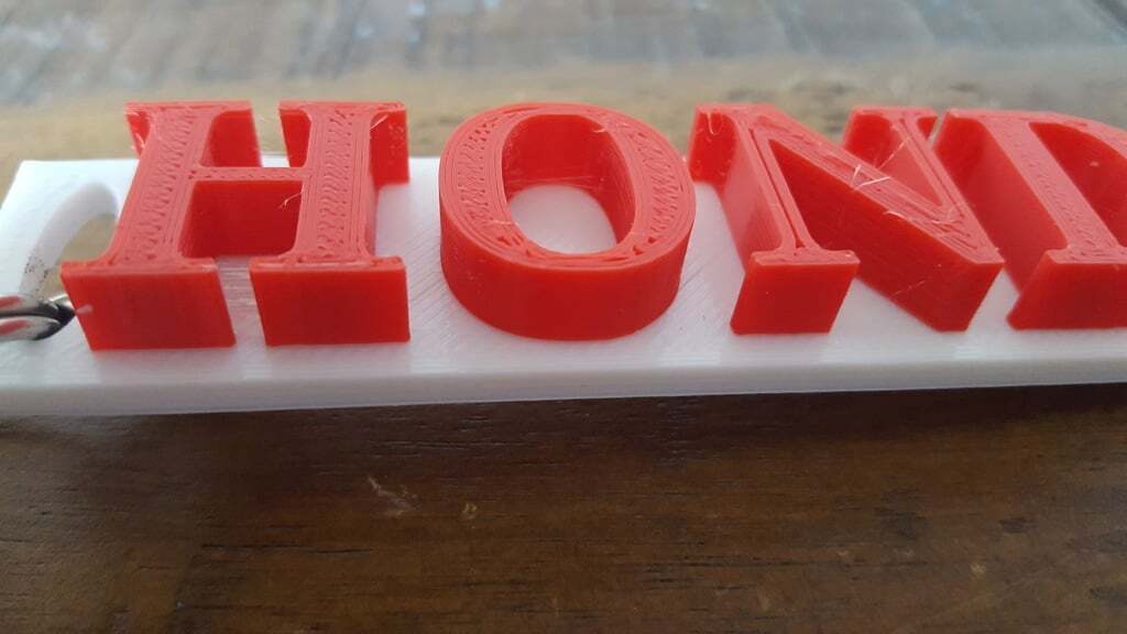 3D printed Honda keychains・Cults