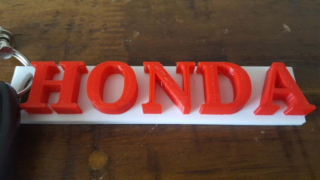 3D printed Honda keychains・Cults
