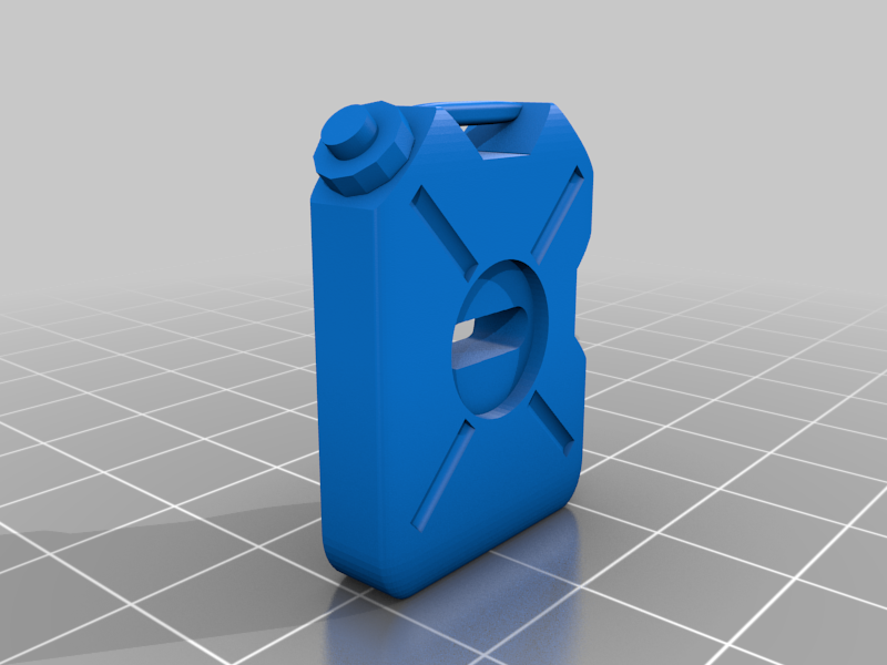 🥫 TRX-4M/SCX24 Scale Rotopax Gas Can・Free STL File for ・Cults