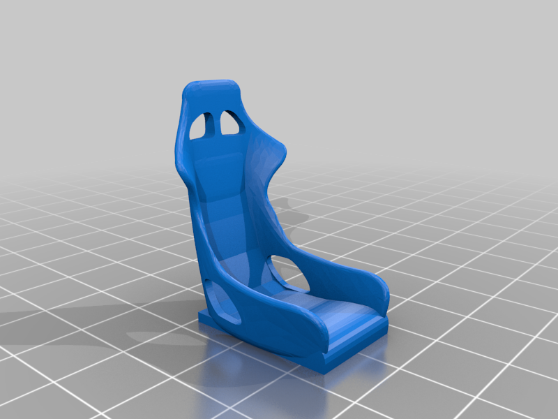 💺 RC Racing Seat; 10th and 20th scale・Free STL File for ・Cults