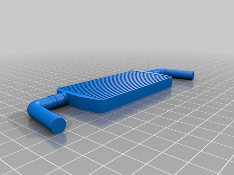 🚁 10th Scale Front-Mount Intercoolers・Free 3D File for ・Cults