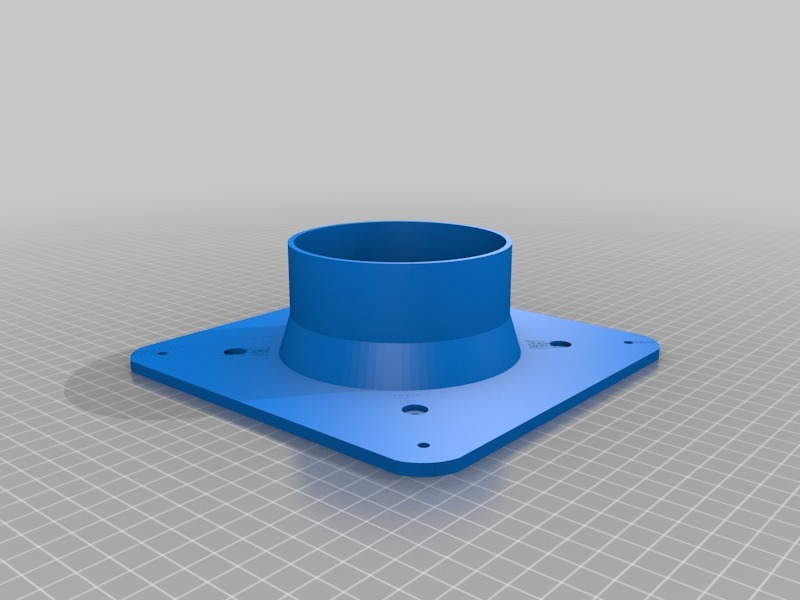 Free 3D file 4 Inch Duct Adapter 🔧 ・3D printable design to download・Cults